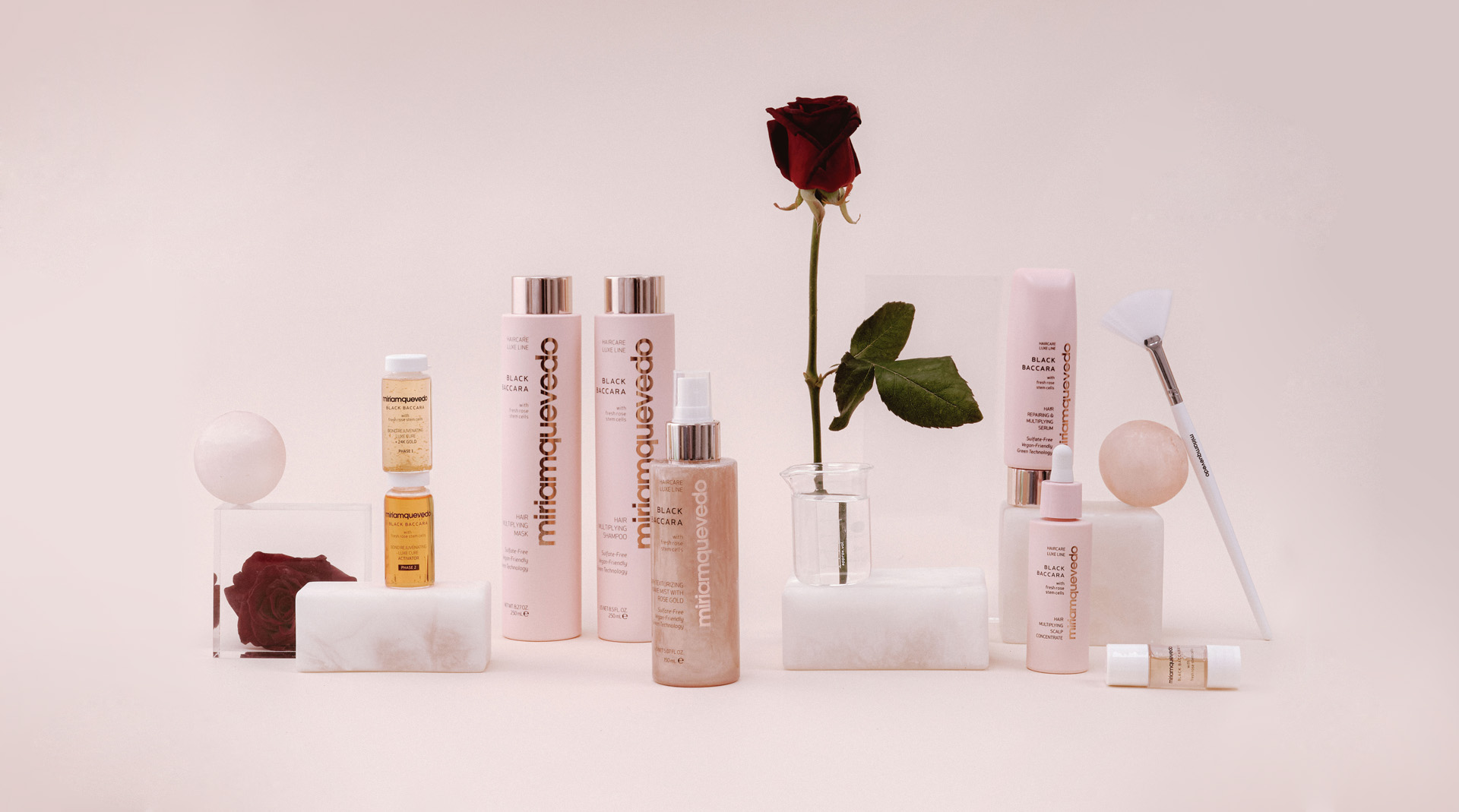 The magic behind our Black Baccara Haircare Collection